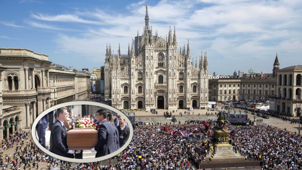 Anhänger und Politiker verabschieden Silvio Berlusconi | Baseljetzt