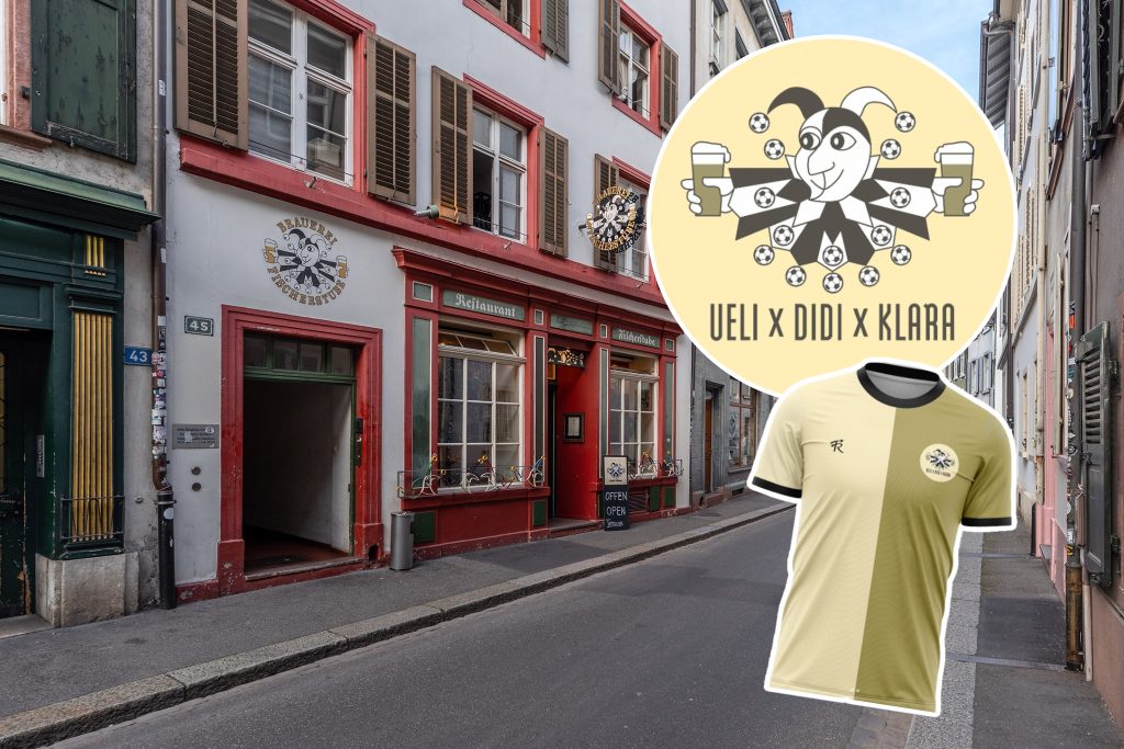 «Ueli × Didi × Klara»: Spezial-Bier und Fussballtrikot zur Frauen-EM | Baseljetzt