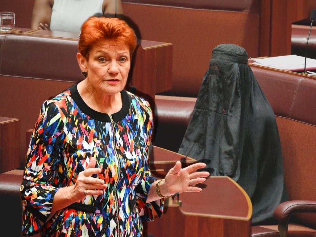 Australische Senatorin wegen Burka-Auftritts suspendiert | Baseljetzt